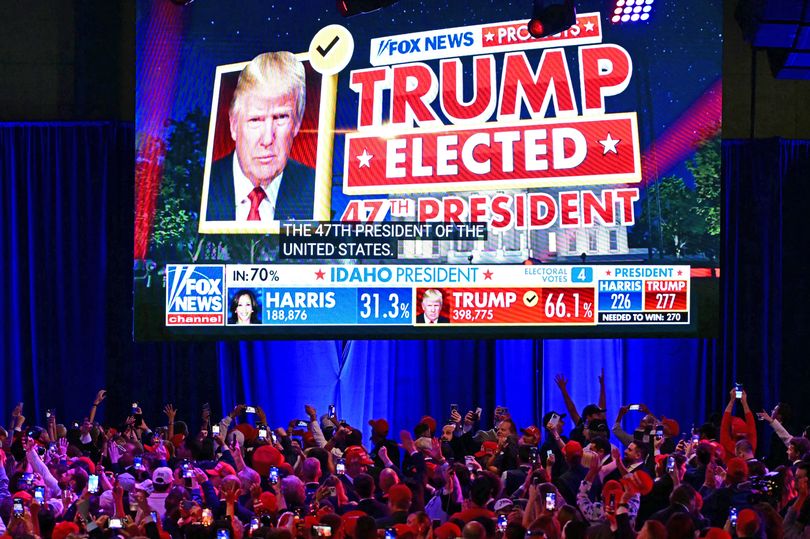 Most memorable and striking images of Trump's first 100 days back in ...