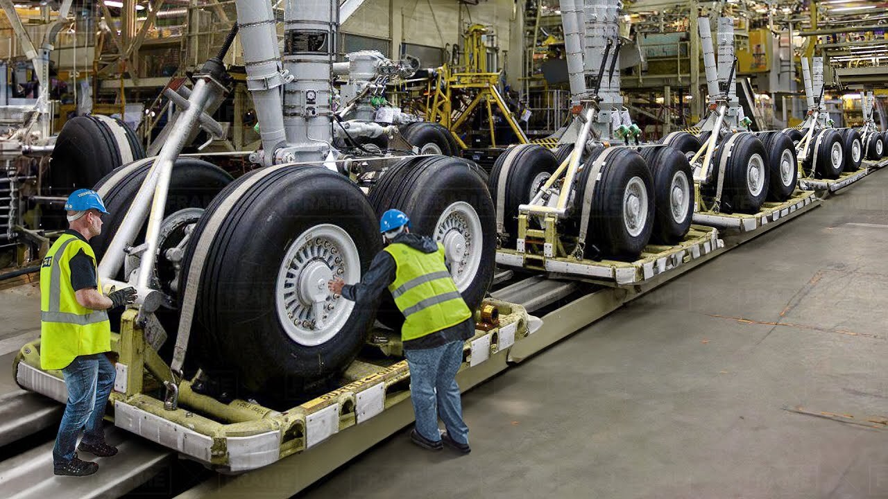 Inside a billion-dollar factory where new landing gear is manufactured ...