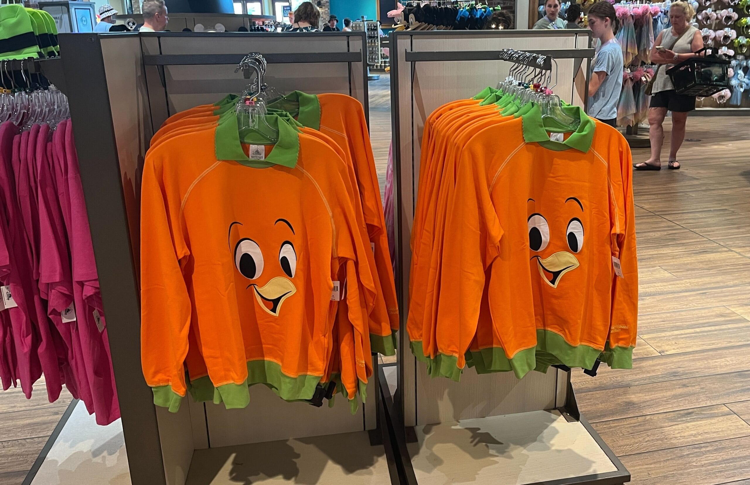 New Orange Bird Collared Sweatshirt at Walt Disney World