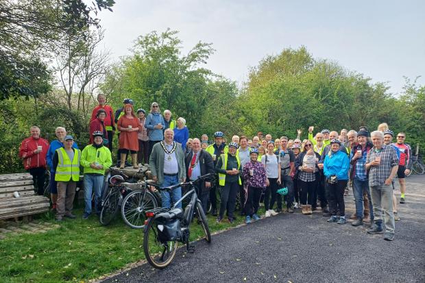 'Finally, it's smooth!' - popular local cycle route gets £140k upgrade