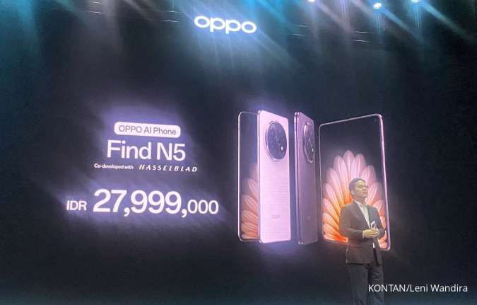 Oppo Resmi Rilis Ponsel Lipat Oppo Find N5 & Tablet Oppo Pad 3 Matte ...