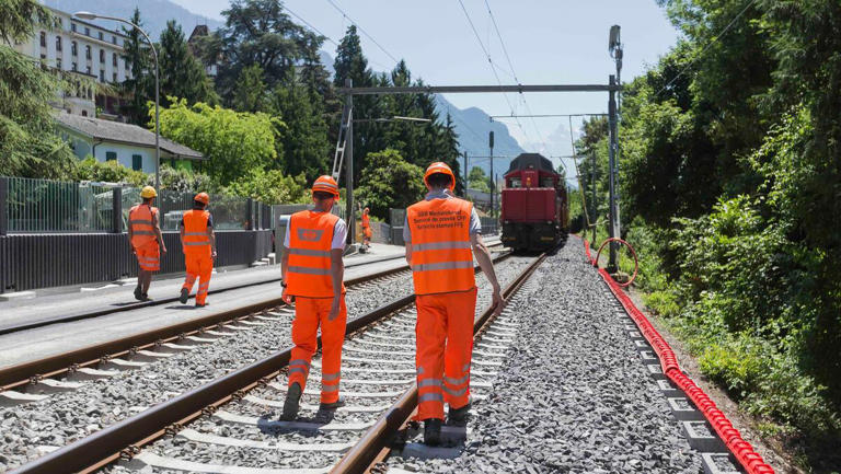 «Incident lié à une cause externe»: Le trafic ferroviaire sur la ligne Lausanne-Brig a été ...