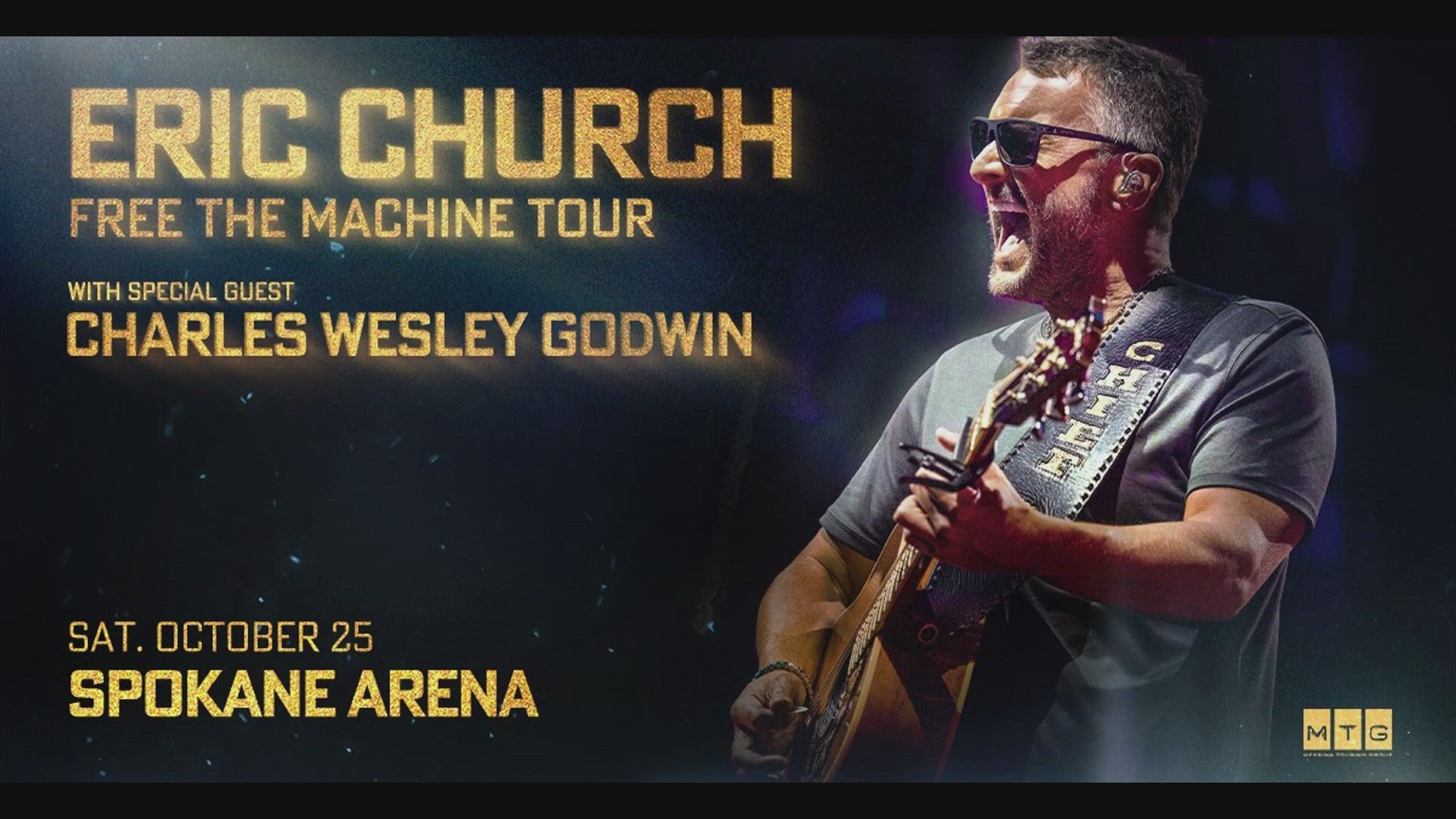 Country music superstar Eric Church returning to Spokane this fall