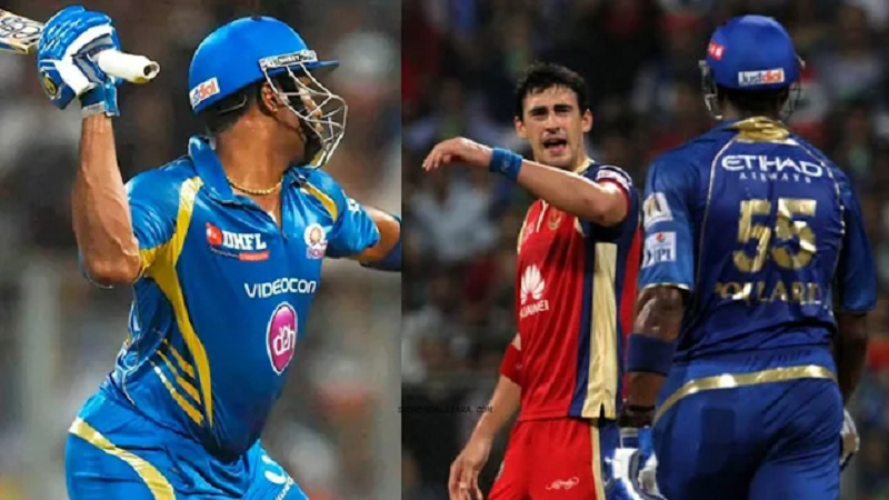 Anger crossed all limits in IPL! When Kieron Pollard and Mitchell Starc's fight shamed cricket