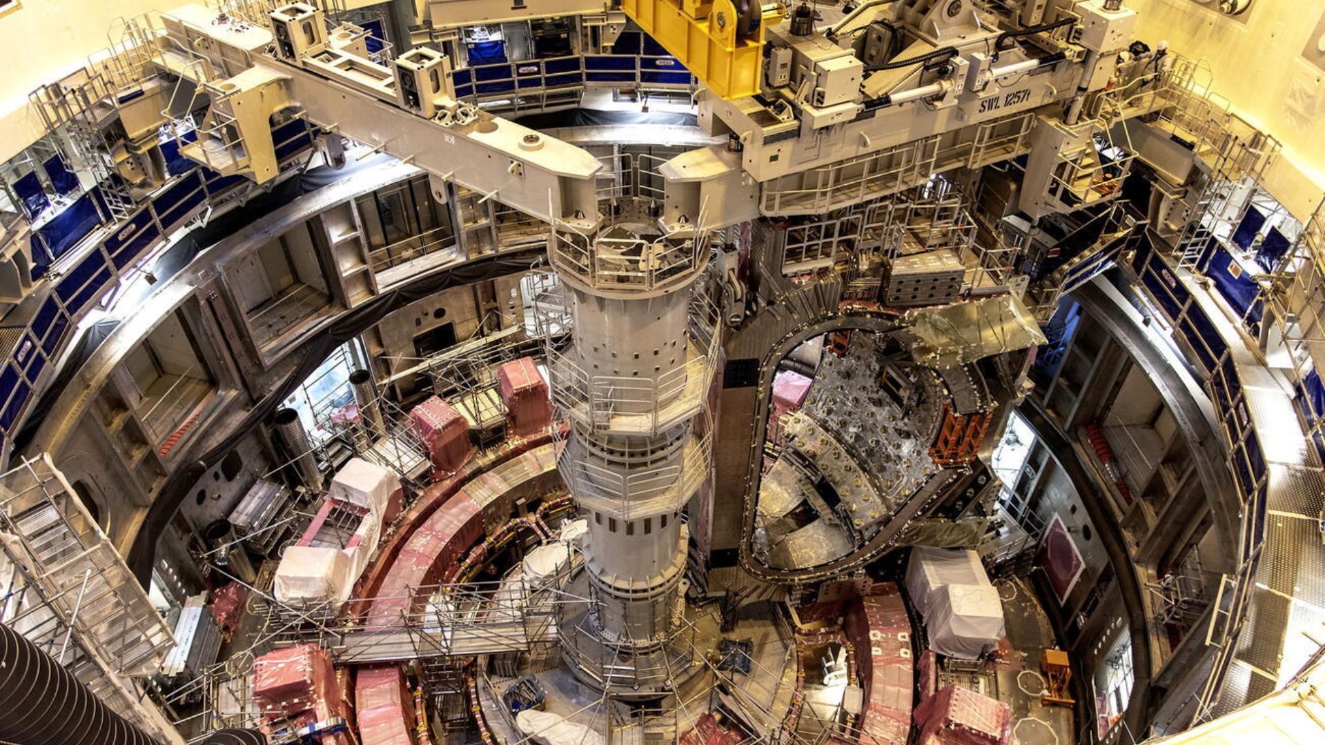 Photos: World’s largest nuclear reactor project revives with record ...