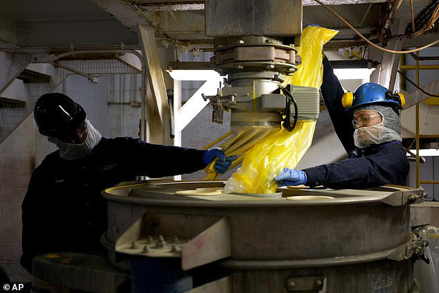 Fascinating look inside US mega factory making artificial food dyes as ...