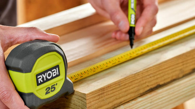 Building A Wood Shelf Just Got Easier With These Ryobi Tools