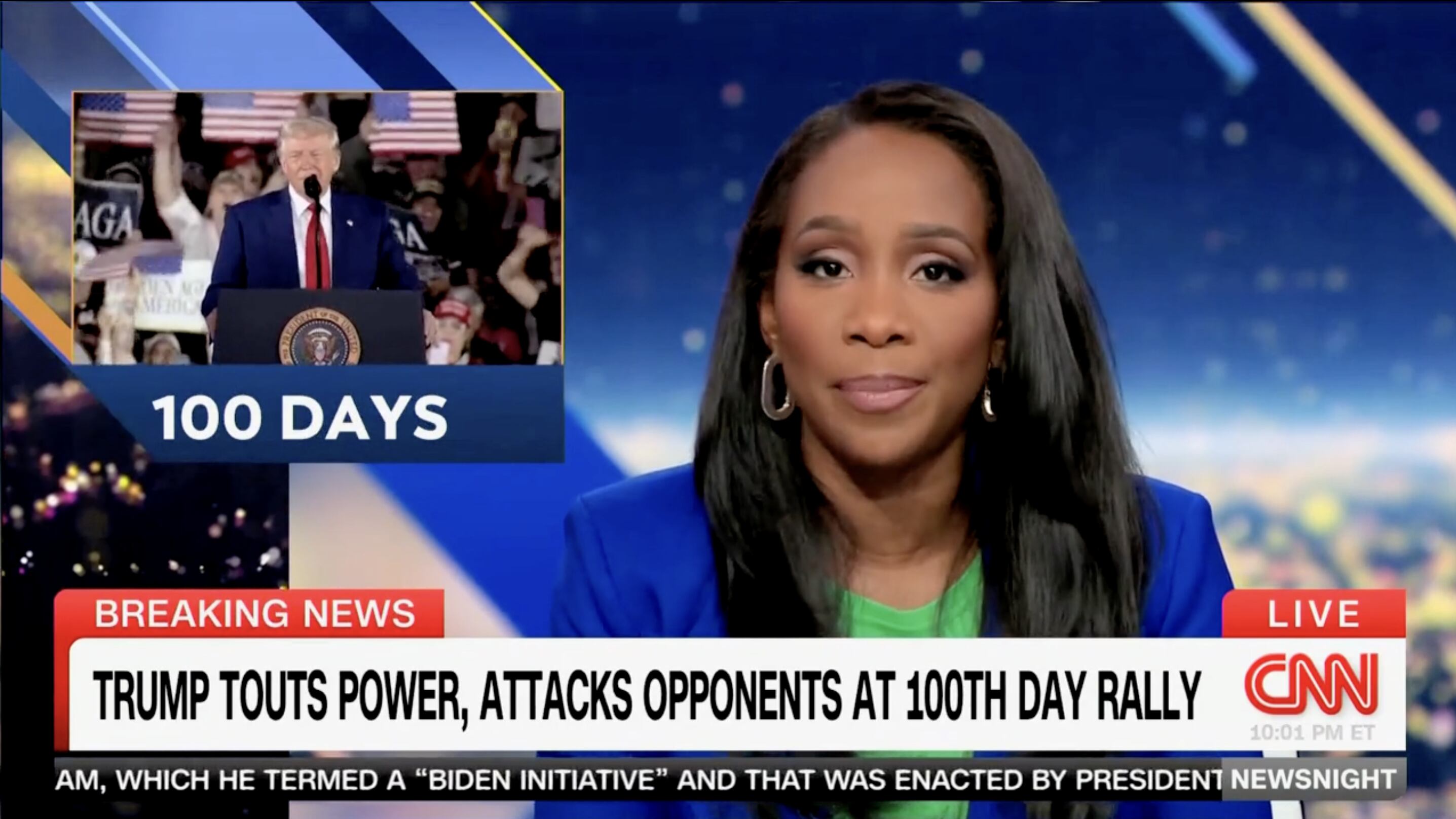 CNN Star Runs Through Trump’s ‘100 Lies’ in 100 Days