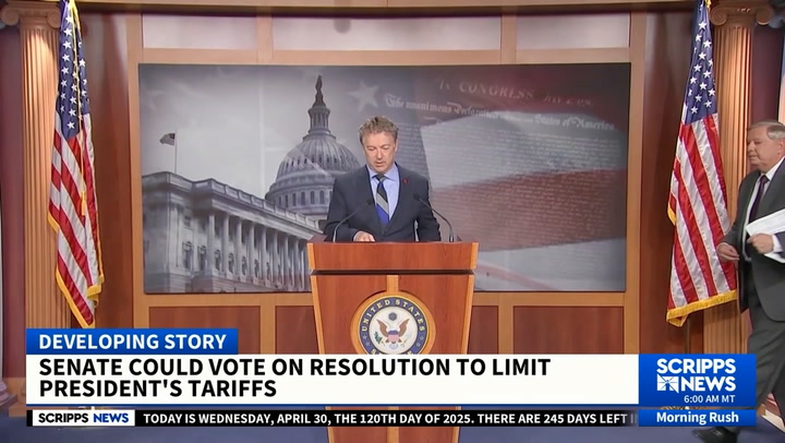 Senate Votes Today on Blocking Trump's Tariffs