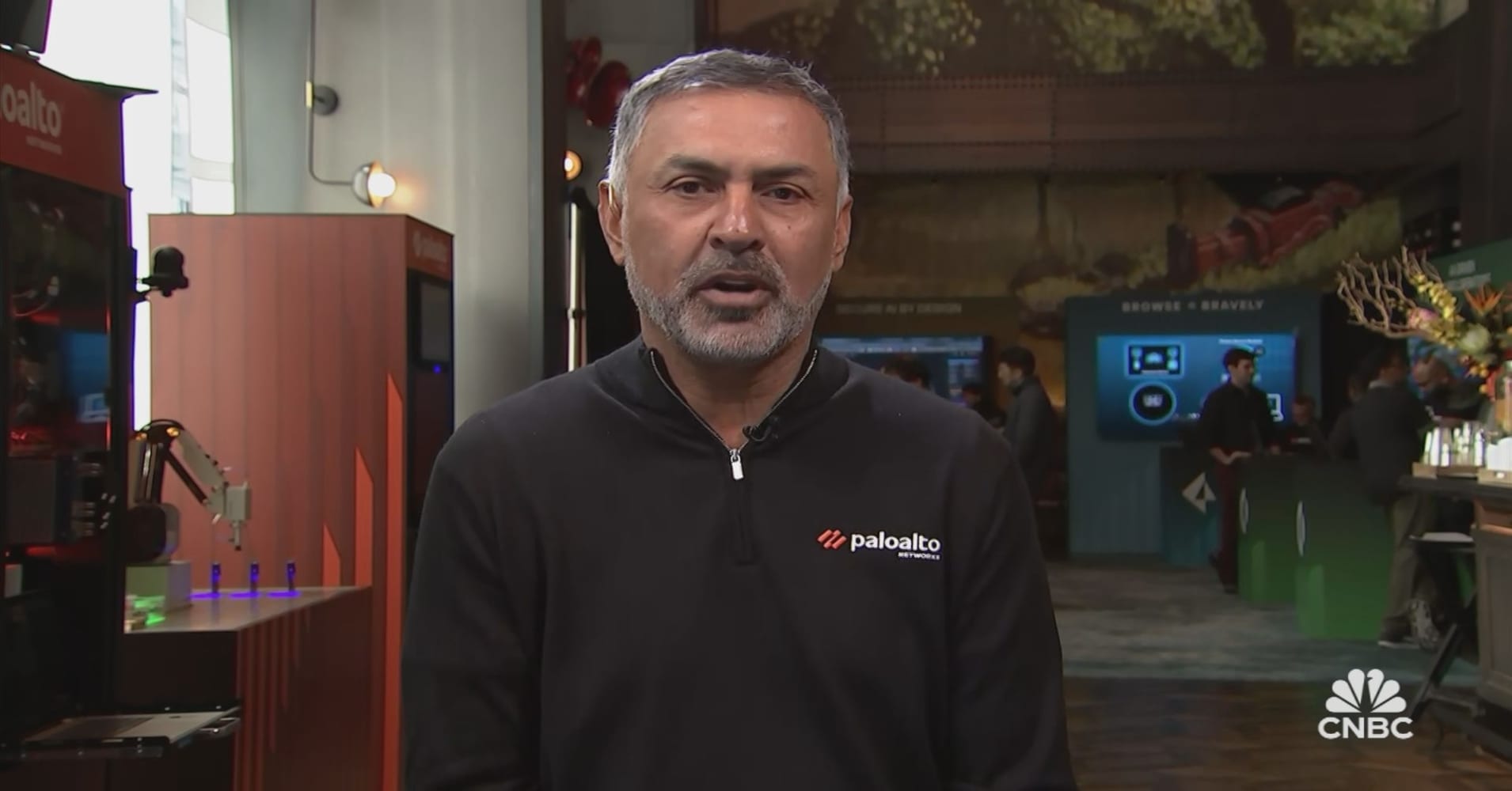 Palo Alto Networks CEO Nikesh Arora on how market's 'mad rush' into AI ...