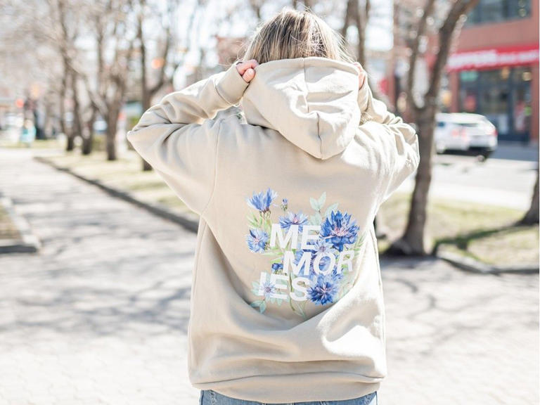 Frida Backlund designs limited-edition hoodie for ALS support