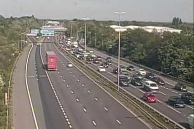 Motorists face long rush hour delays after crashes in both directions ...