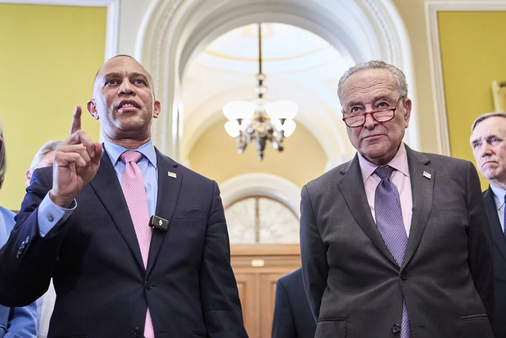 WATCH LIVE: Jeffries and Schumer rebuke Trump’s first 100 days with ...
