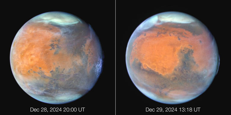 NASA difunde un nuevo vídeo impresionante de la rotación completa de Marte