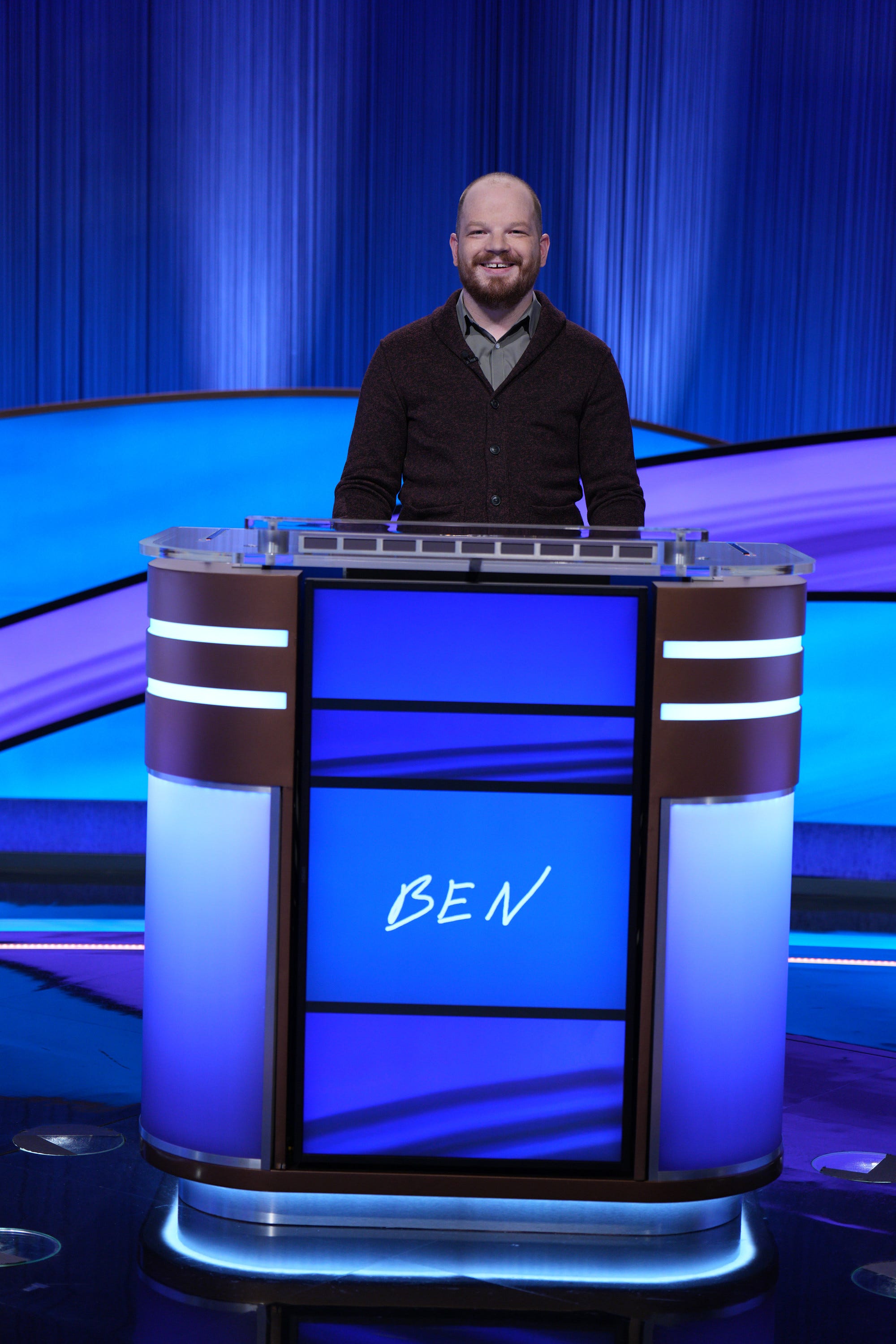 Goshen's Ben Ganger defended his Jeopardy title Wednesday night