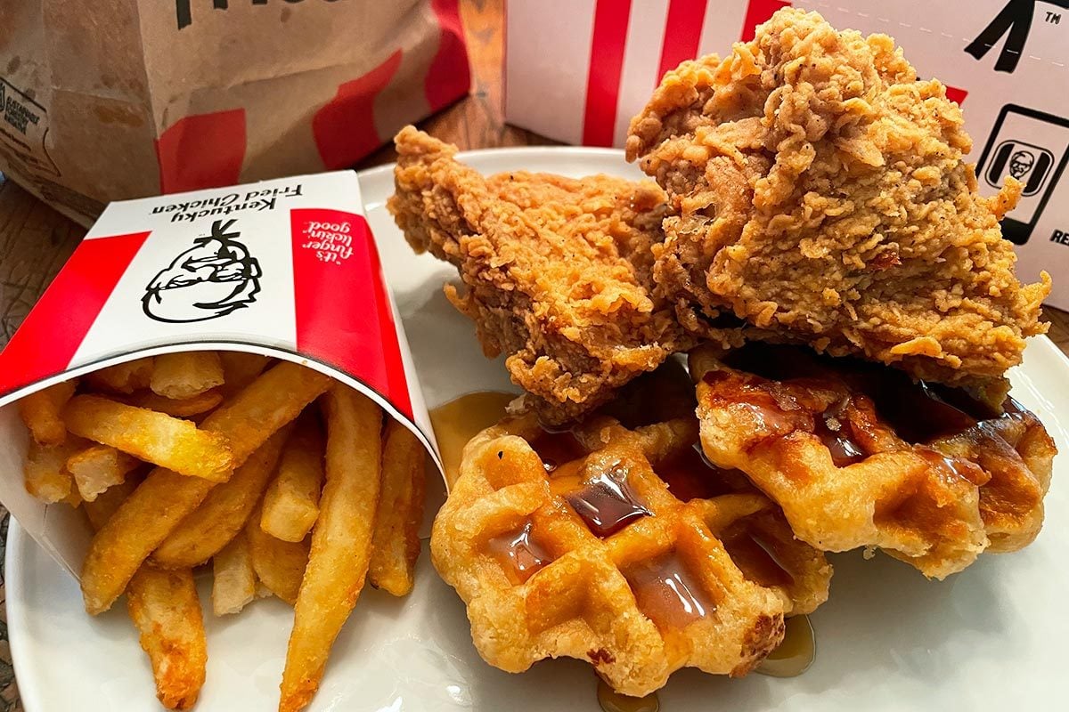 KFC’s Chicken and Waffles Are Back—Here’s Our Honest Review