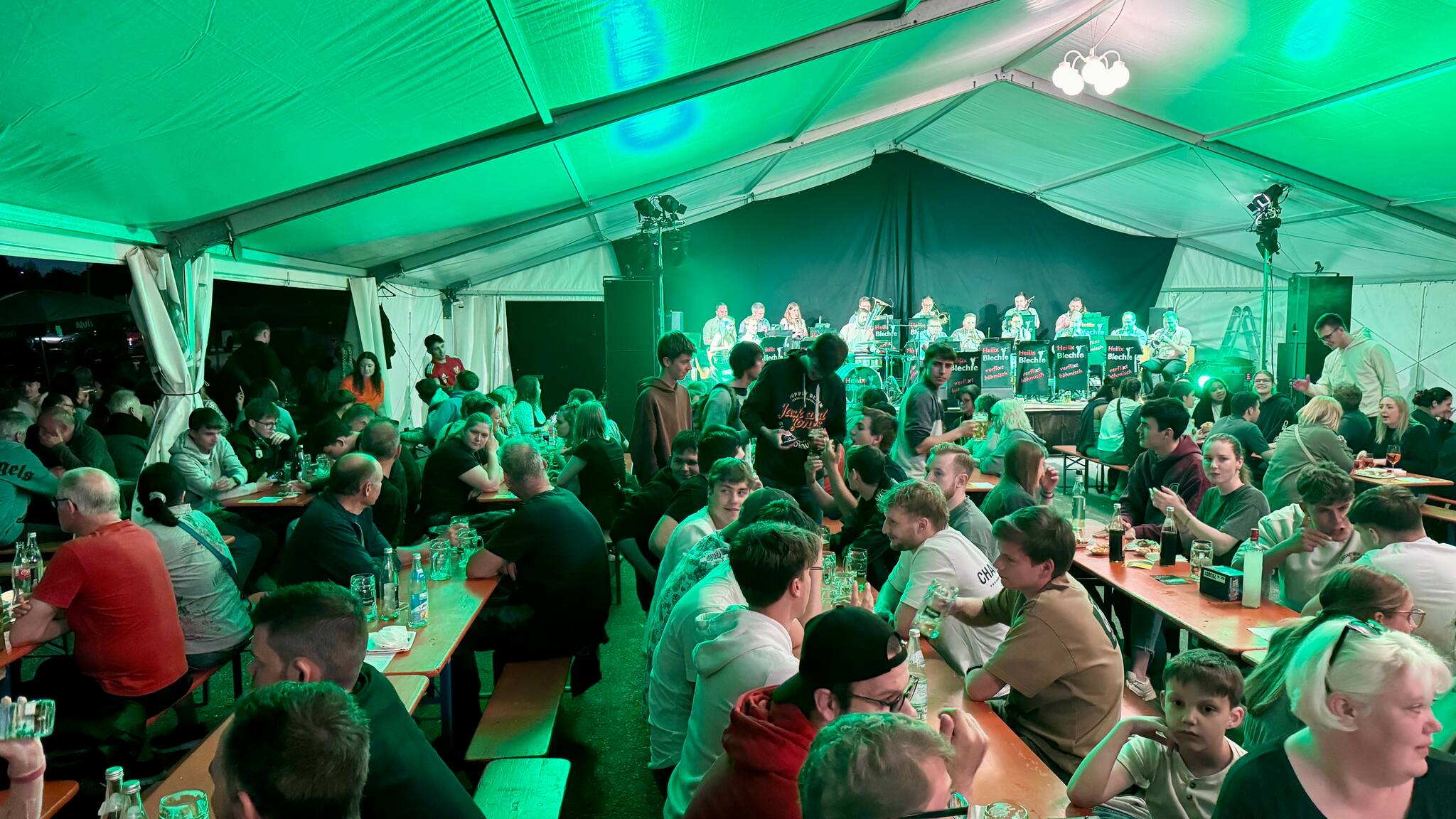 Blasmusik-Highlight in Spraitbach: Maifest mit „Heilix Blechle“ begeistert