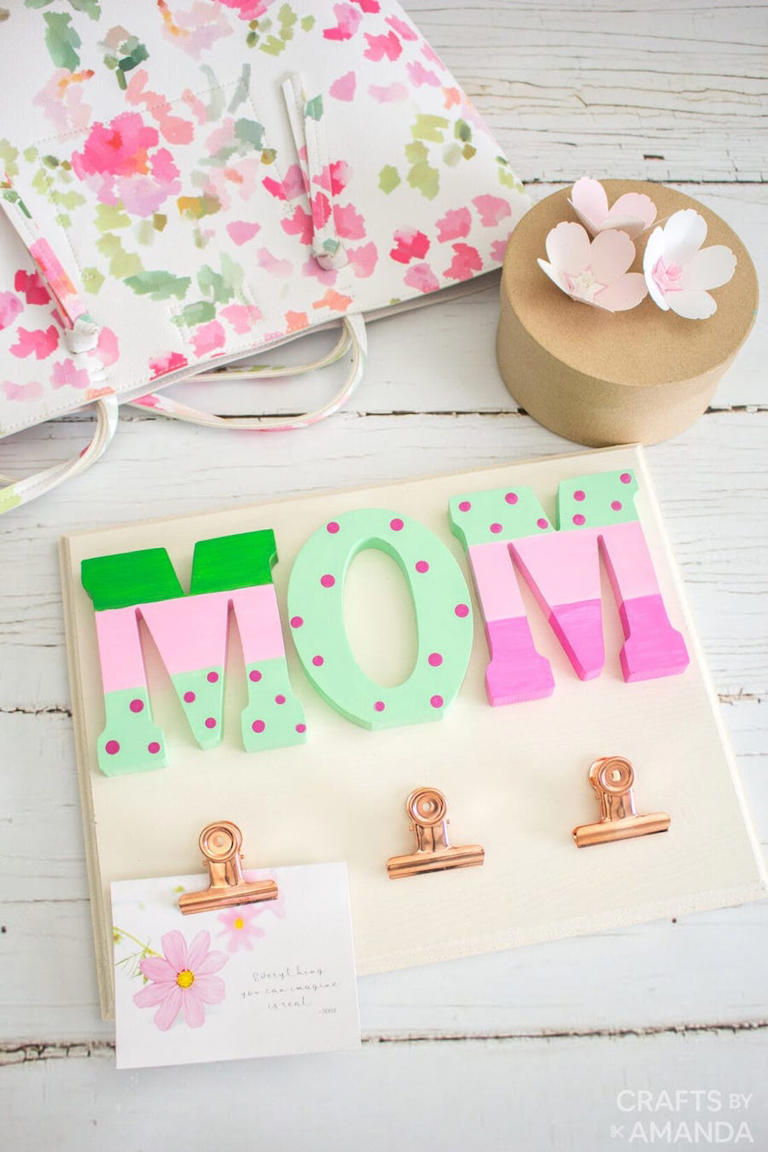 Time to get crafty! 40 cute DIY Mother’s Day gifts for kids to make