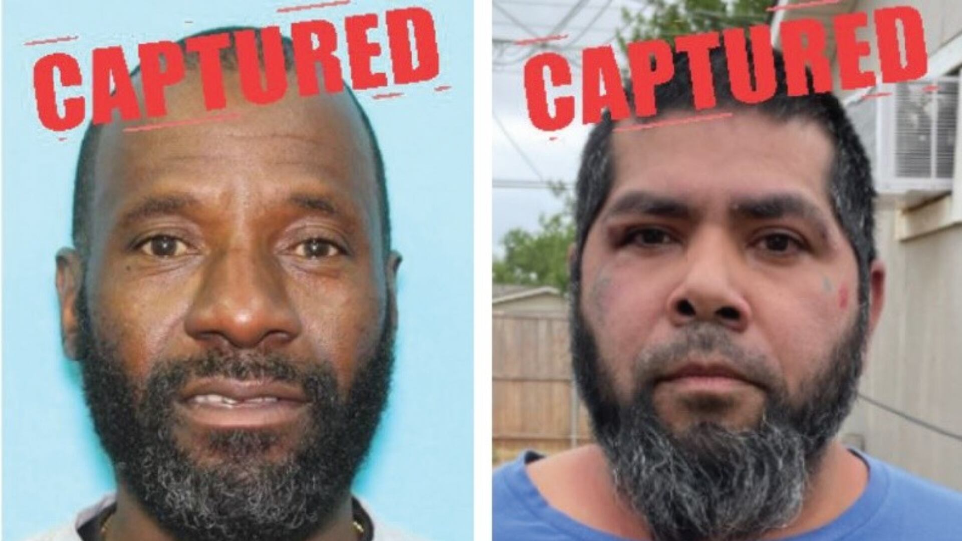 Two fugitives on Texas 10 Most Wanted lists arrested