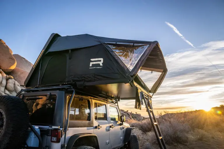 Roofnest Condor 2 XXL Air is the World’s Largest Roof Top Tent