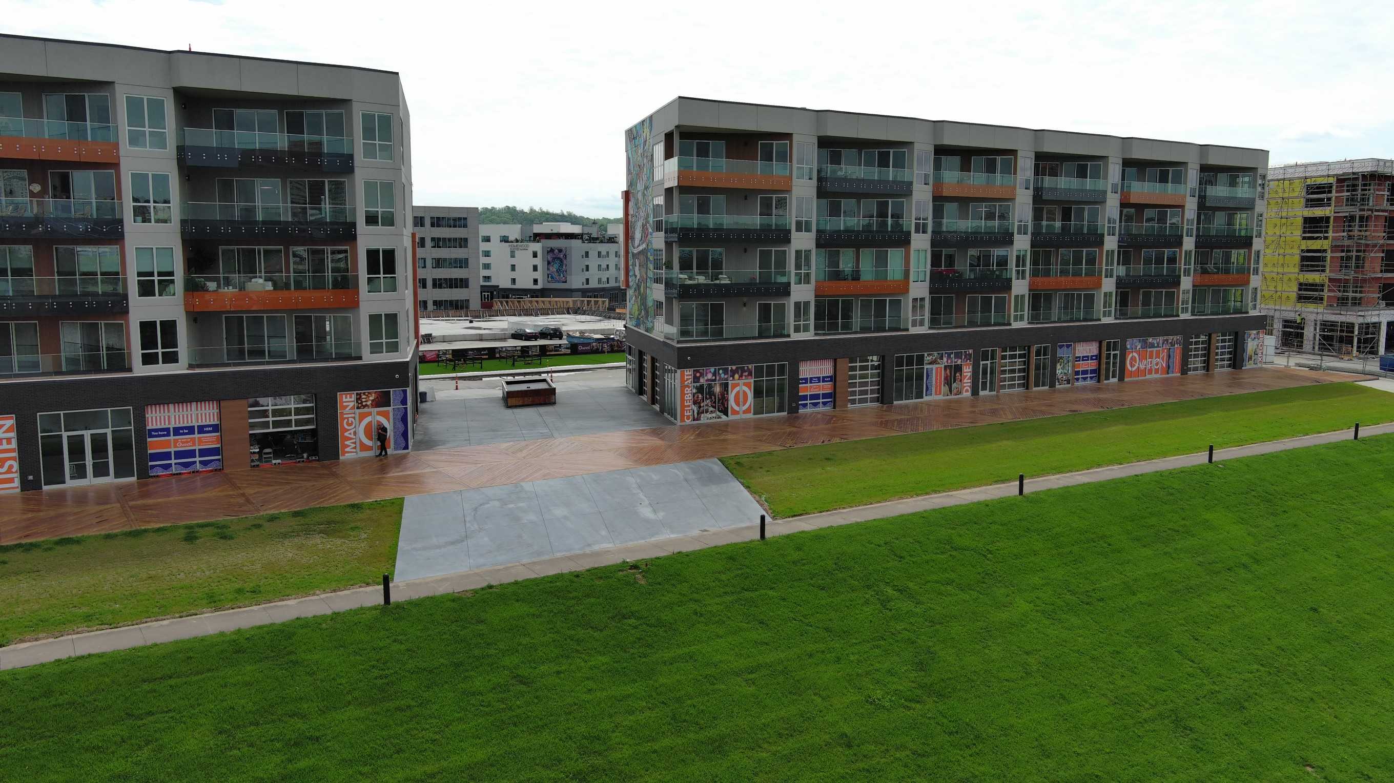 Ovation development opens along riverfront debuting new condos, bars ...