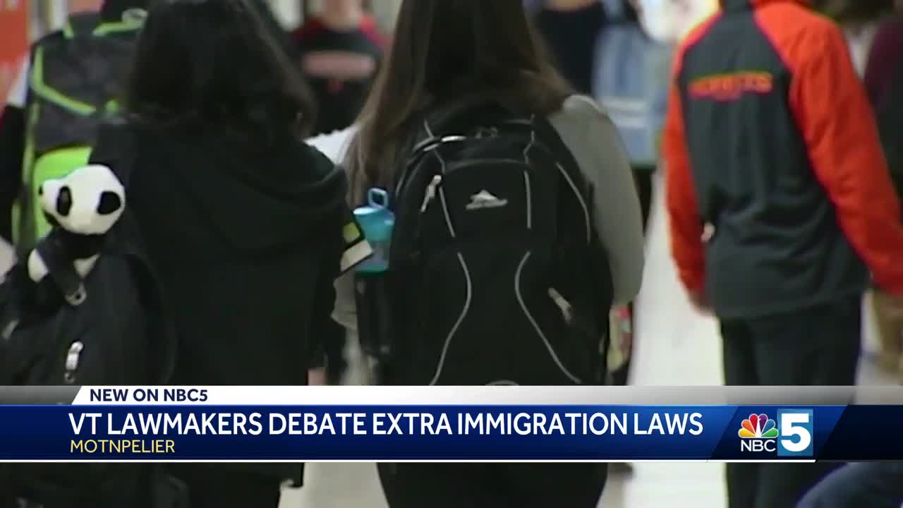 Vermont lawmakers look at immigration law enforcement laws at schools