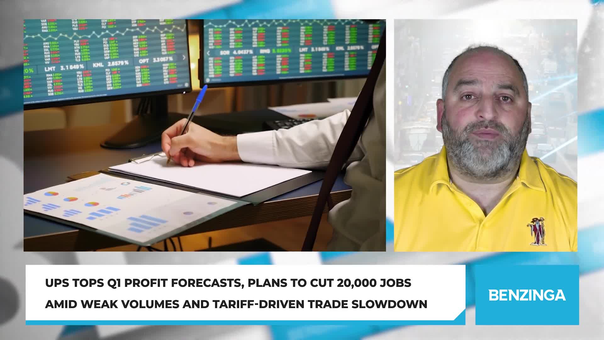 UPS Tops Q1 Profit Forecasts, Plans to Cut 20,000 Jobs Amid Weak Volumes and Tariff-Driven Trade ...