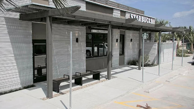 Starbucks just 3D-printed an entire store. How is that possible?