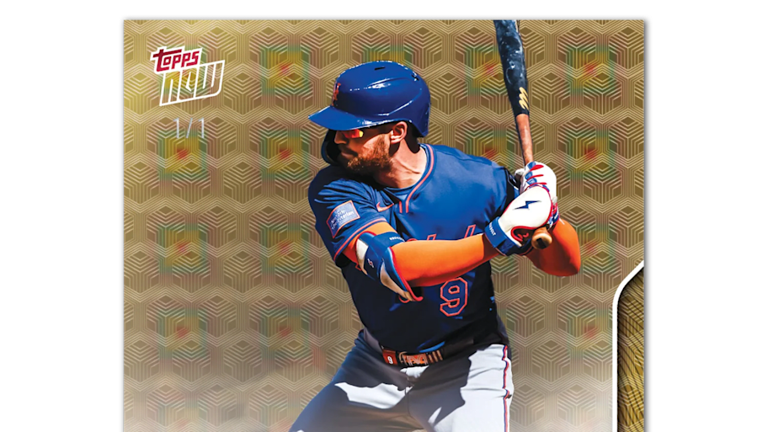 Topps NOW Card Commemorates Brandon Nimmo's 9-RBI Performance