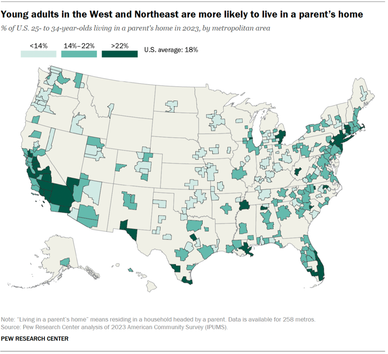 NJ has the highest rate of young adults still living at home; find out ...