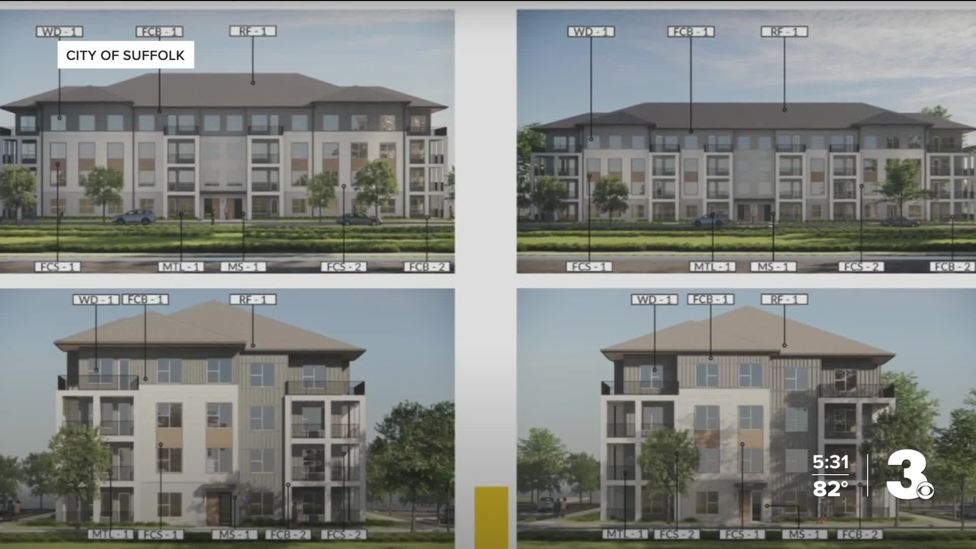 344-residential unit development coming to Suffolk