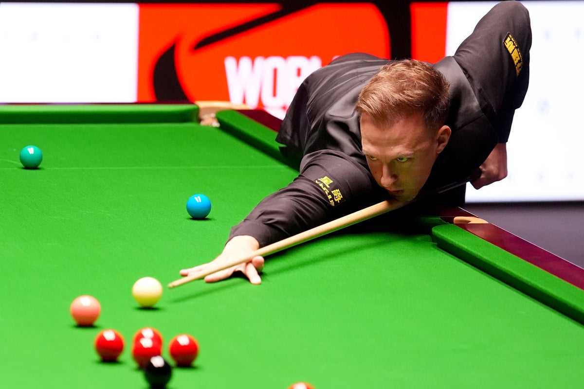 Judd Trump v Mark Williams LIVE: World Snooker Championship semi-final ...