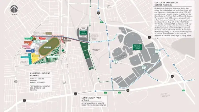 Where is Churchill Downs? Location, capacity and more about Kentucky ...