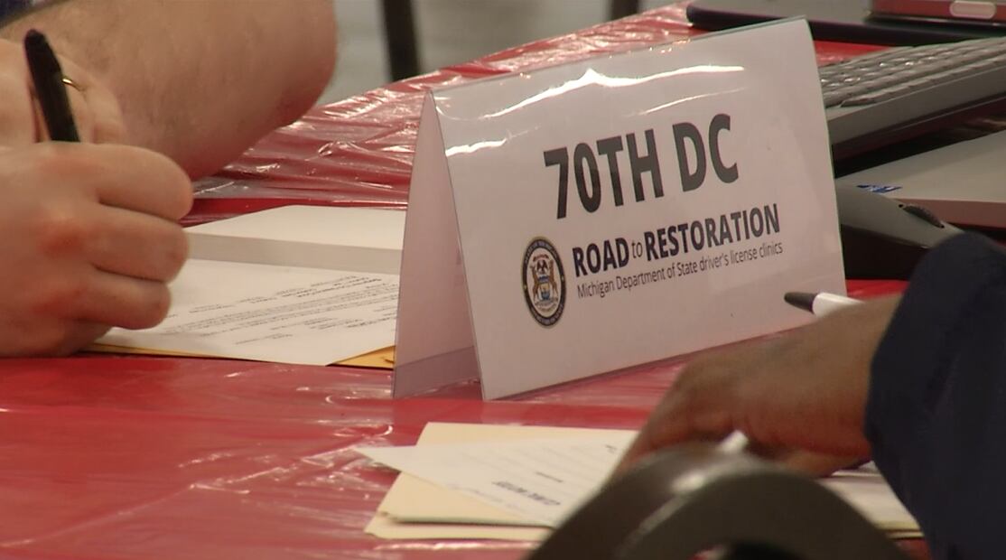 Driver’s license restoration clinic held in Saginaw