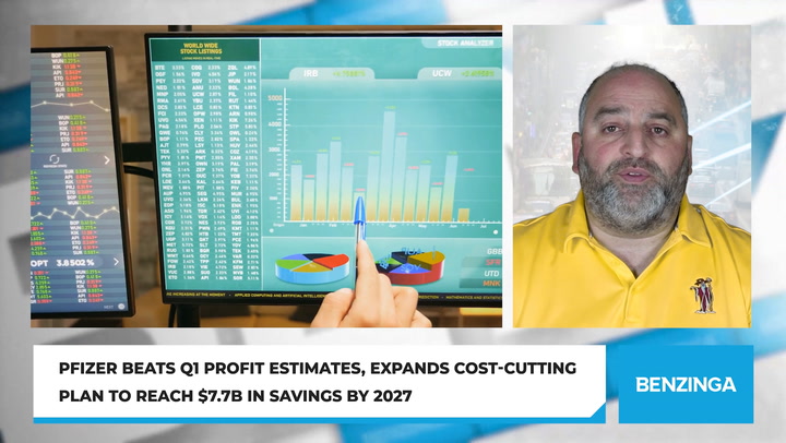 Pfizer Beats Q1 Profit Estimates, Expands Cost-Cutting Plan to Reach $7 ...