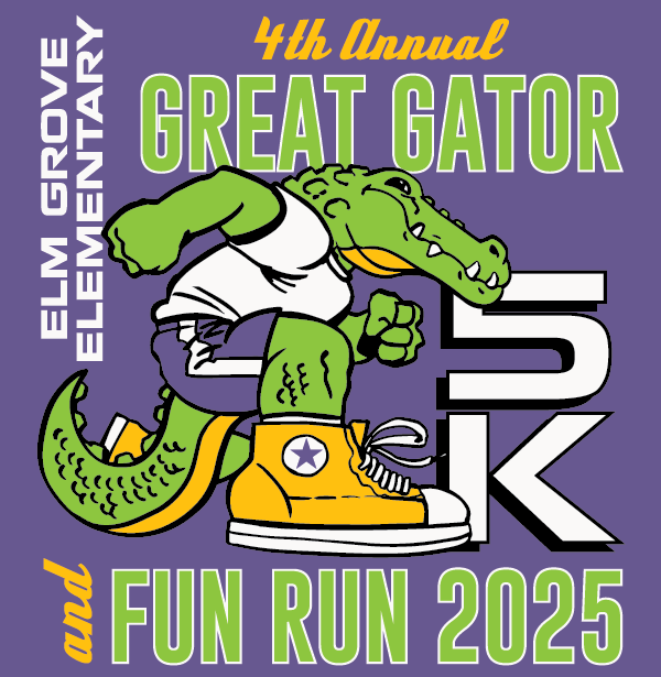 Elm Grove Elementary to host 4th Annual Great Gator 5K and Fun Run
