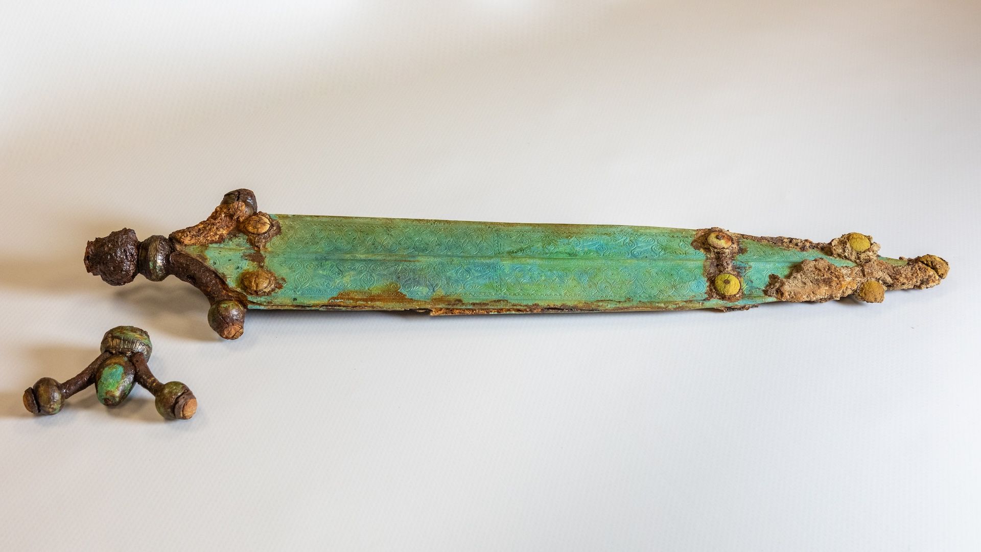 2,300-year-old sword with swastikas unearthed at necropolis in France