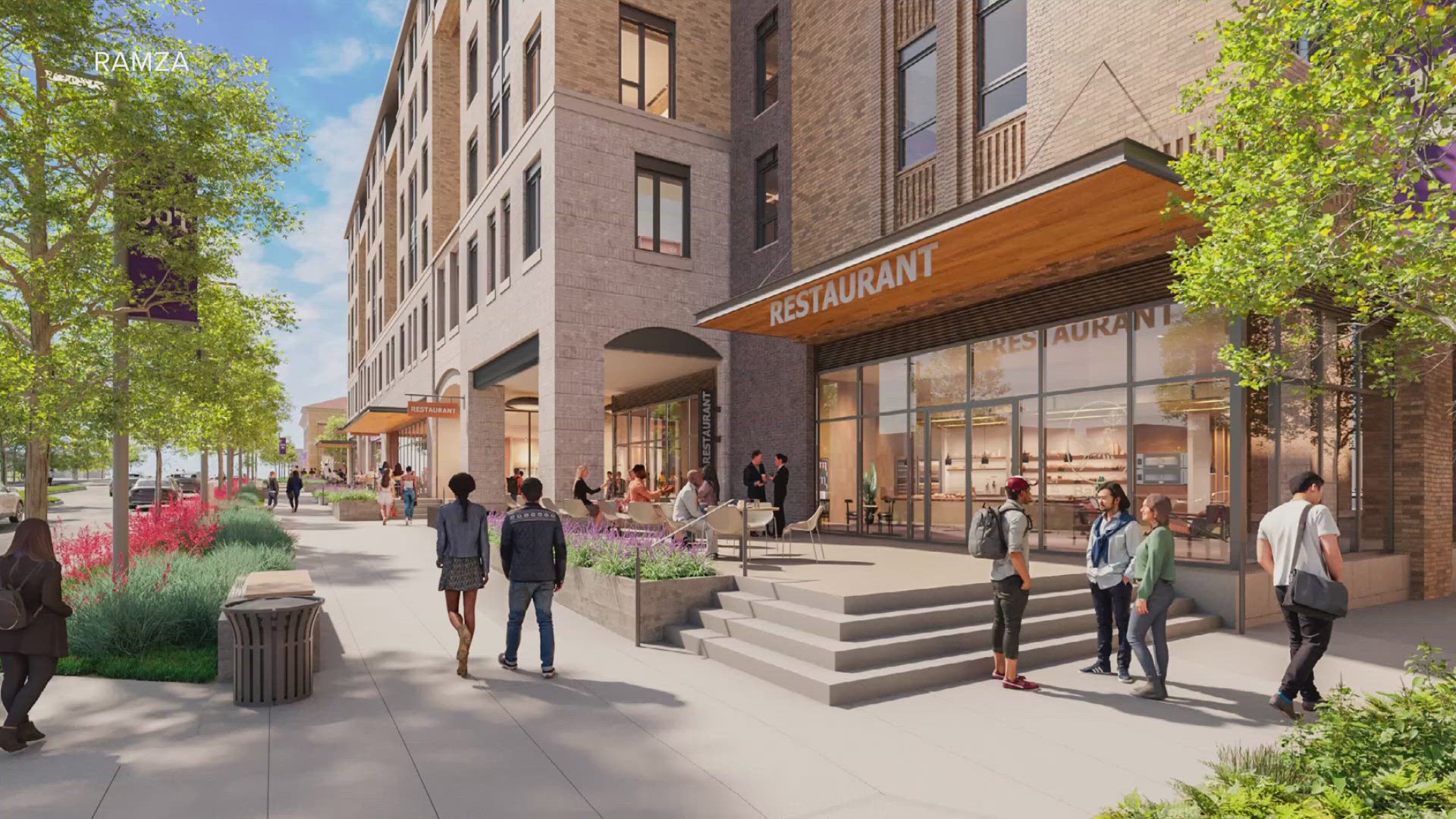 TCU breaks ground on new walkable urban village on campus