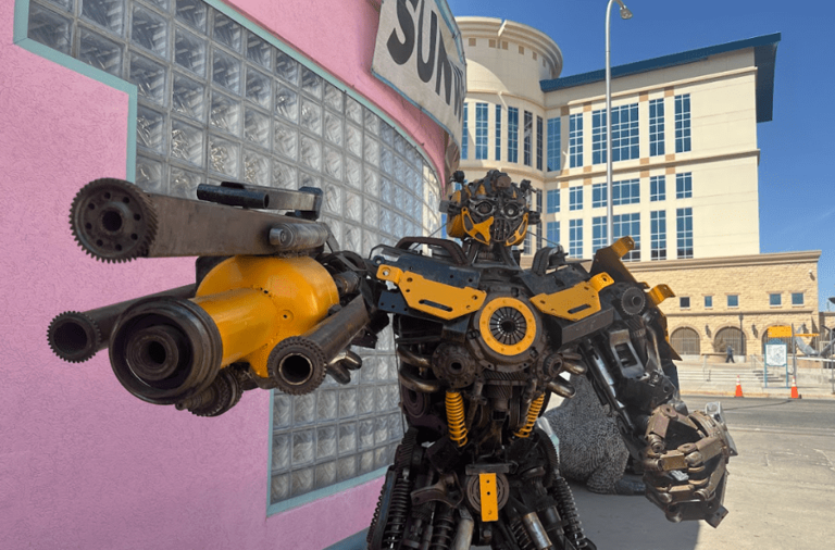 Albuquerque Reliques: Story behind the ‘Transformers’ sculptures downtown