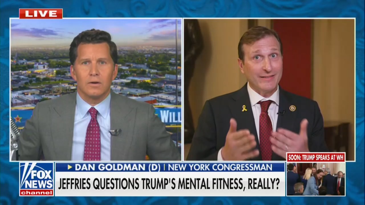 Dan Goldman Throws Down With Fox’s Will Cain Over Trump’s ‘Cognitive ...