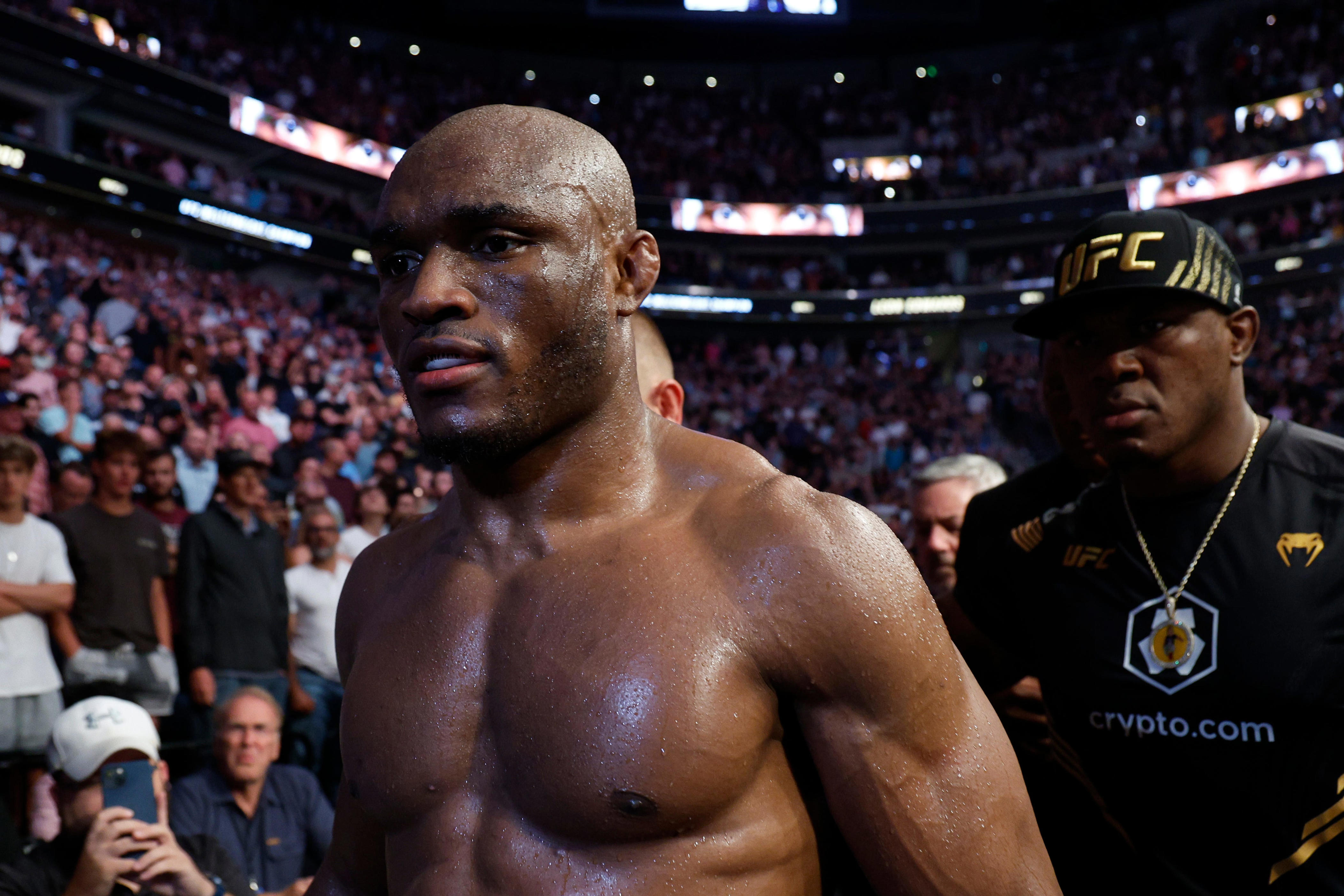 Din Thomas questions if ex-UFC champ Kamaru Usman 'has the knees' to ...