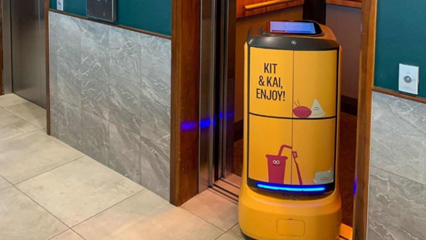 Elevator company Otis launches integrated delivery robot in New Zealand ...