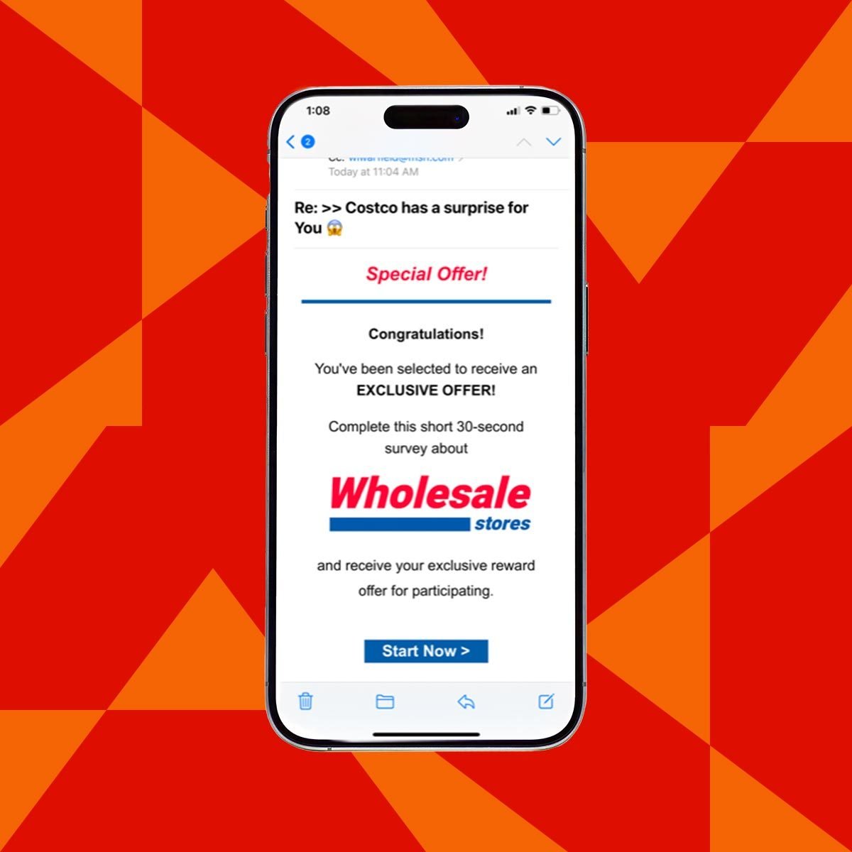 If You Get a Costco Scam Email, You Need to Do This Immediately