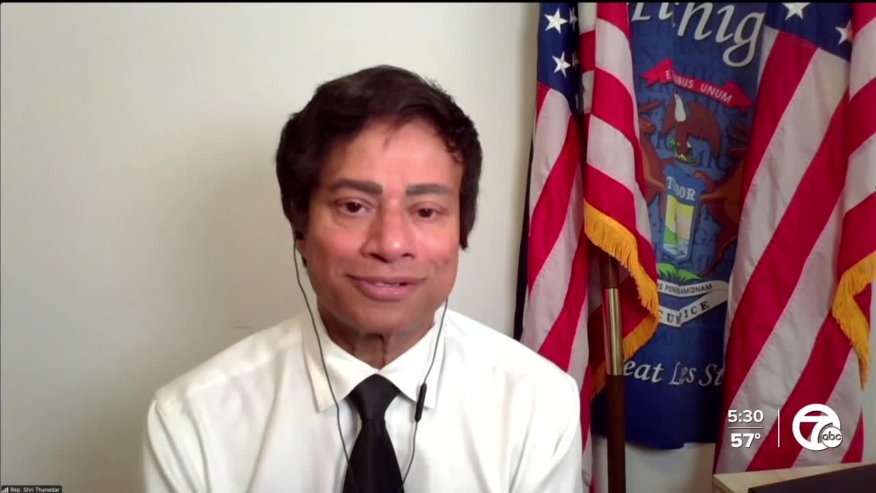 Rep. Shri Thanedar introduces articles of impeachment against President ...