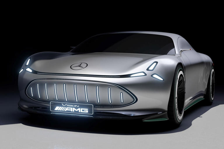 Mercedes-AMG’s First EV Is a 1,000-HP Beast Gunning for the Taycan