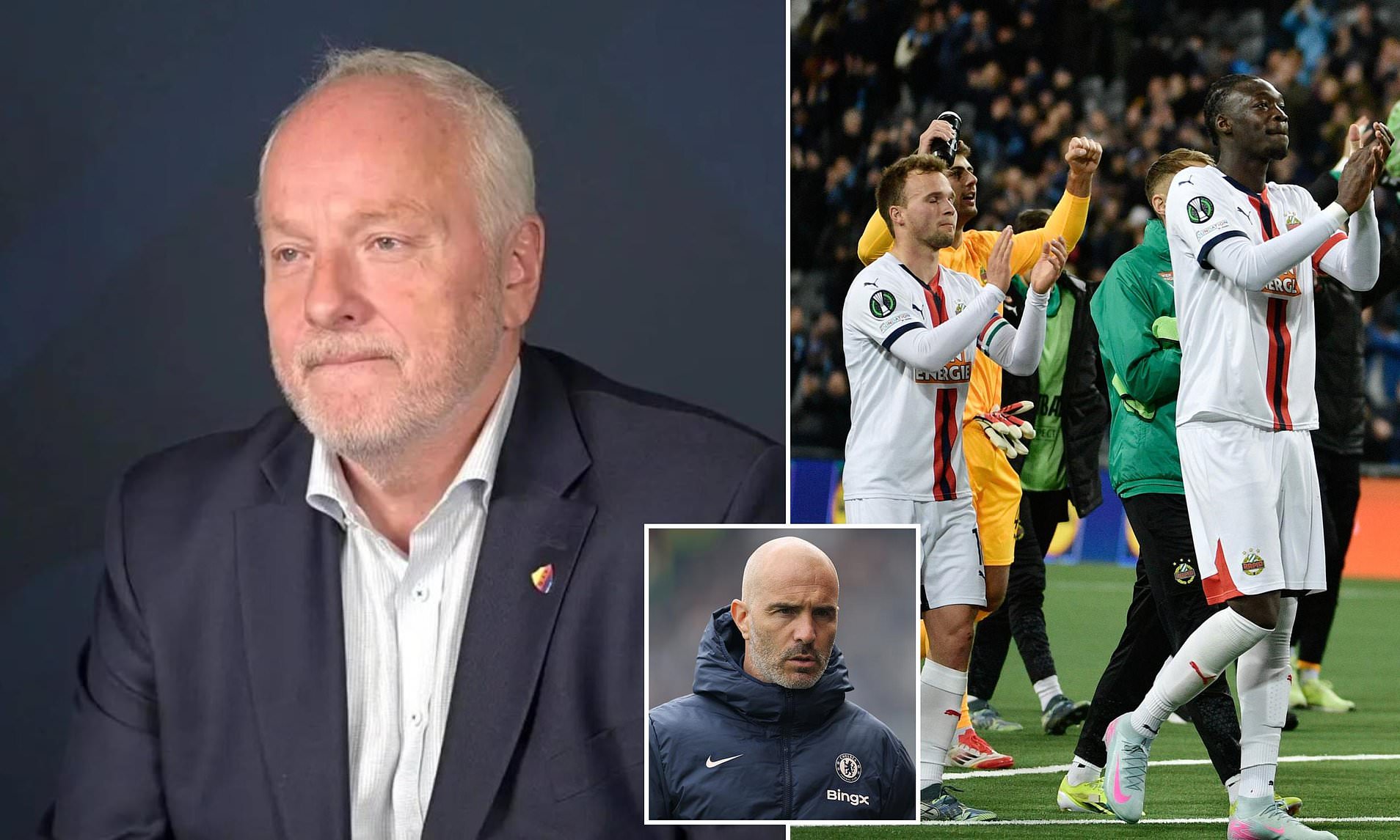 Chairman of Chelsea's Conference League opponents RESIGNS just hours ...