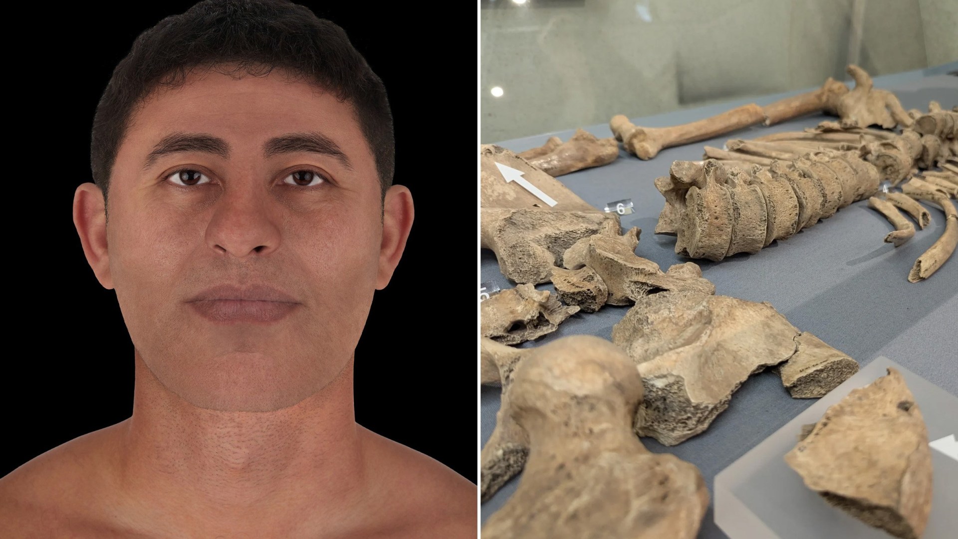 Face of Roman who met bloody end almost 2,000 years ago recreated as ...