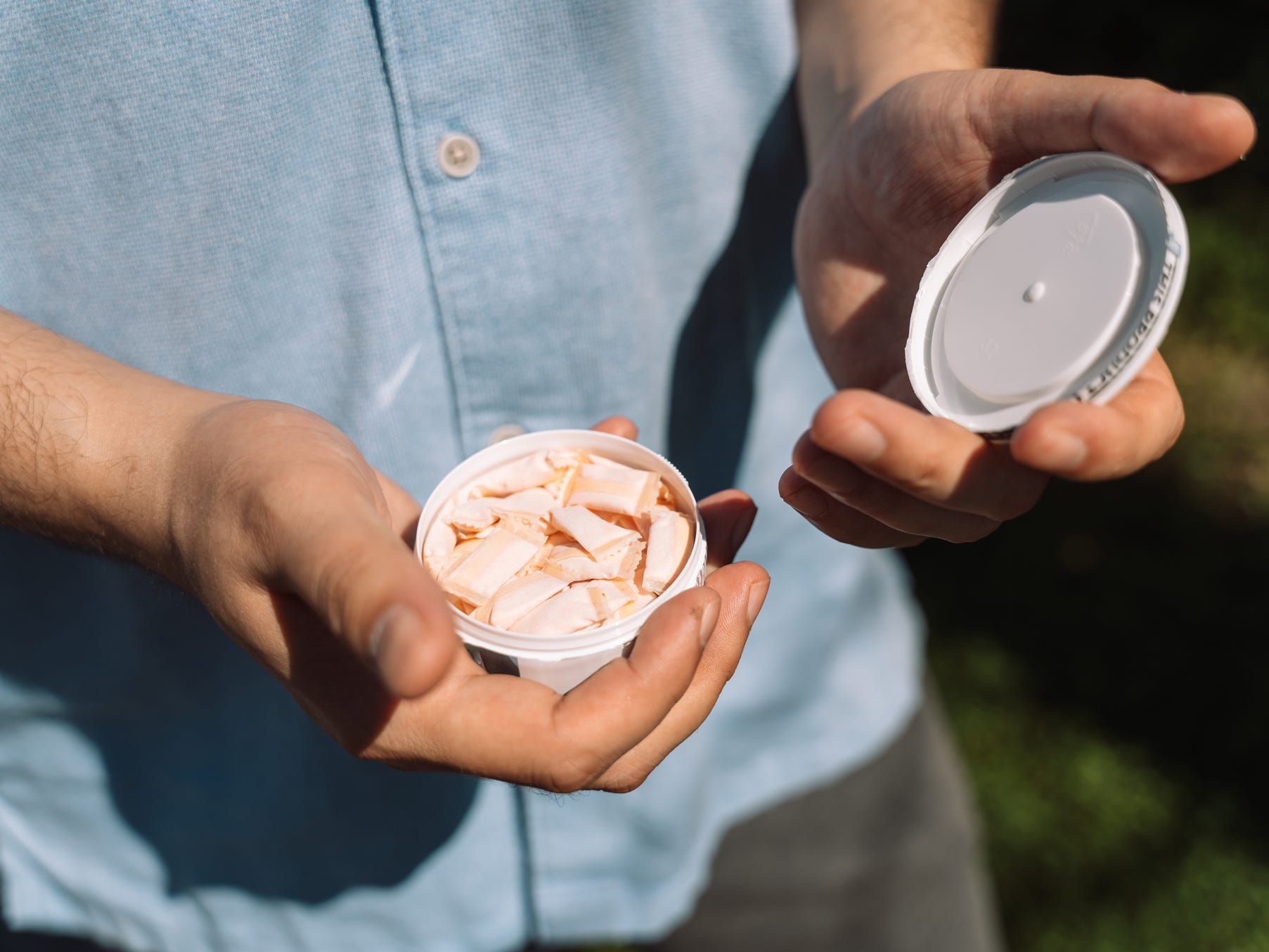 Teens these days don't vape, they Zyn