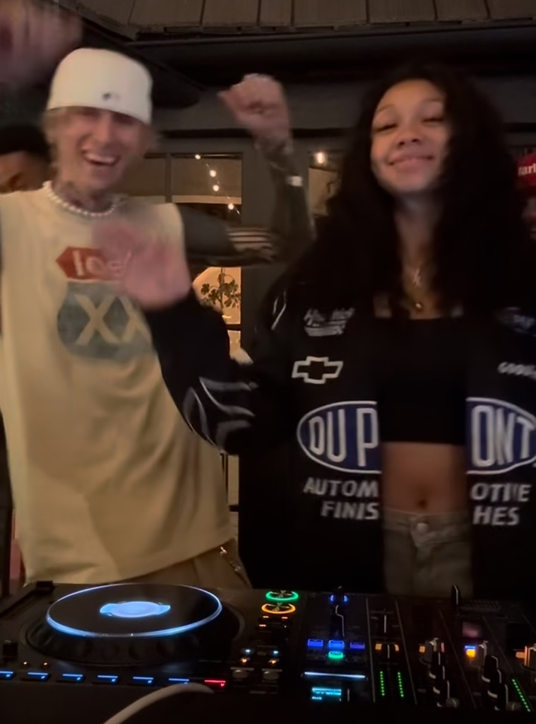 Machine Gun Kelly Sings a Duet With Daughter Casie at Warped Tour