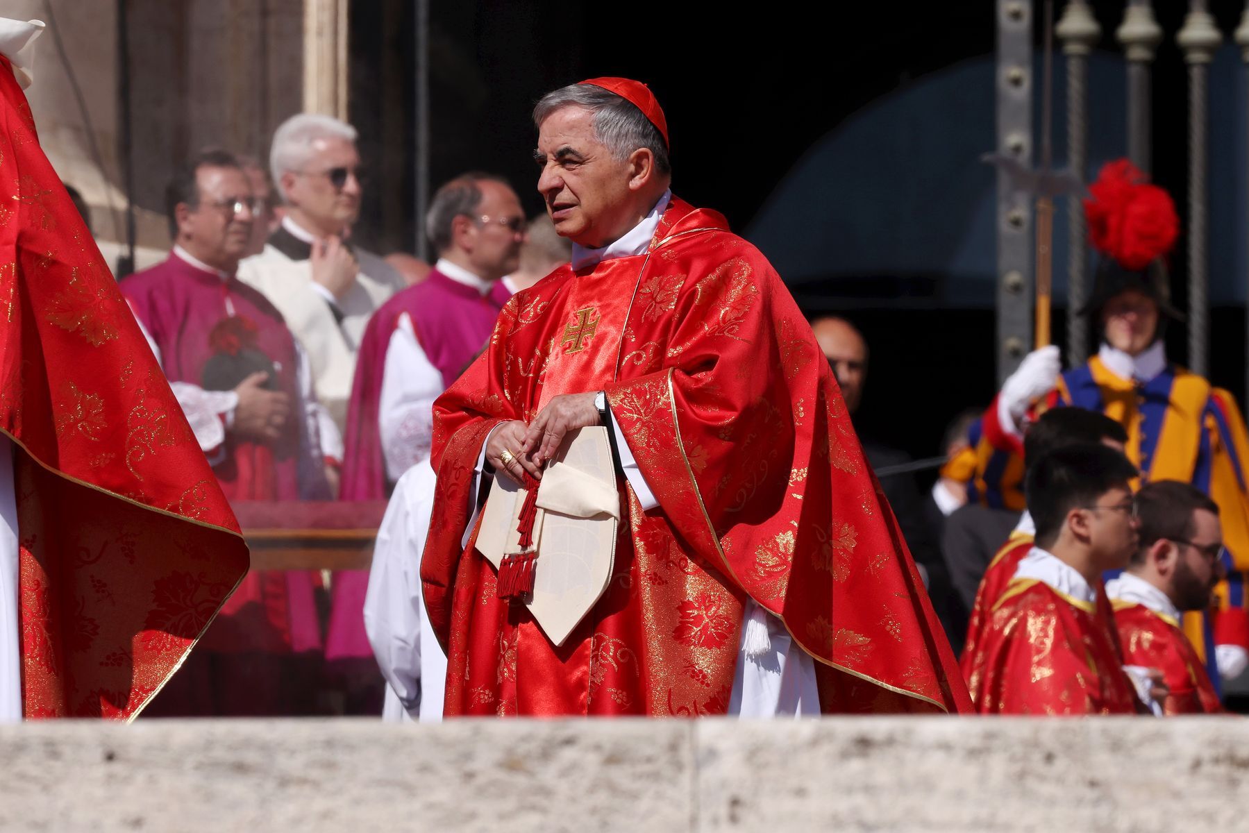 Cardinal Becciu Renounces Conclave "For the Good of the Church"